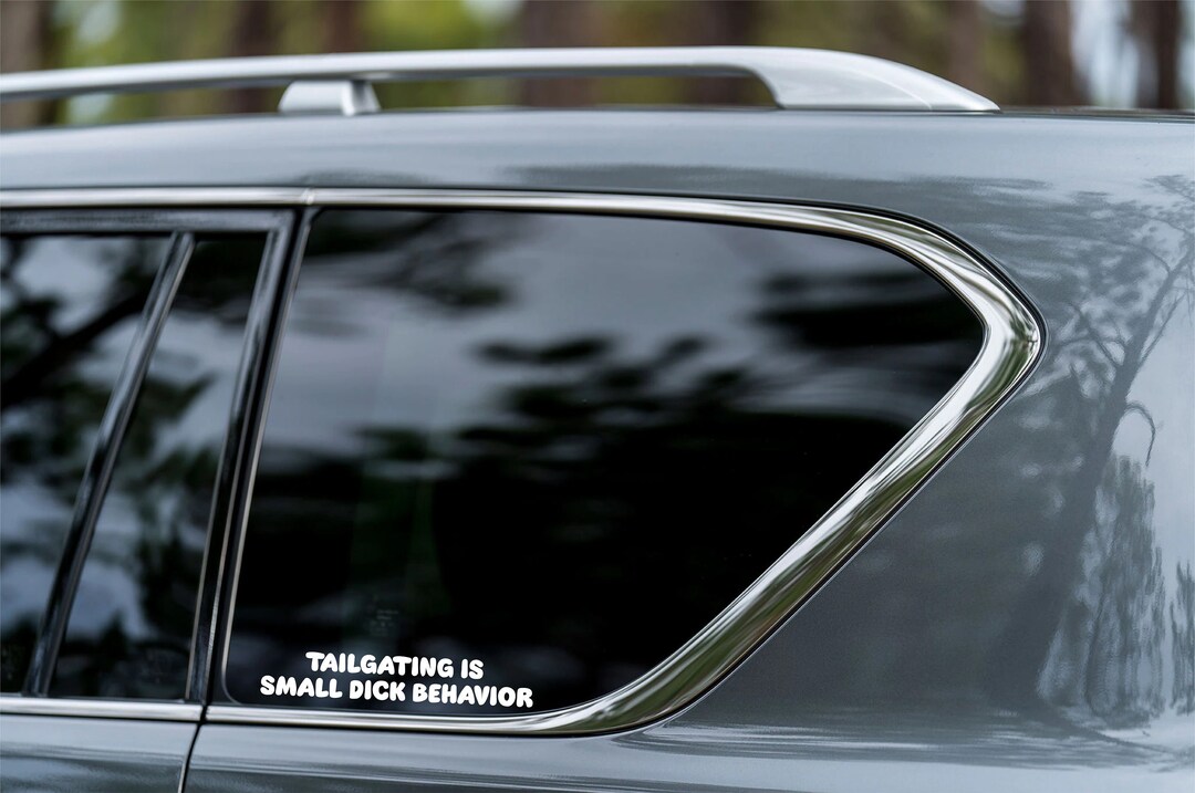 Funny Tailgating Vinyl Decal - Car Window, Laptop Sticker - Etsy