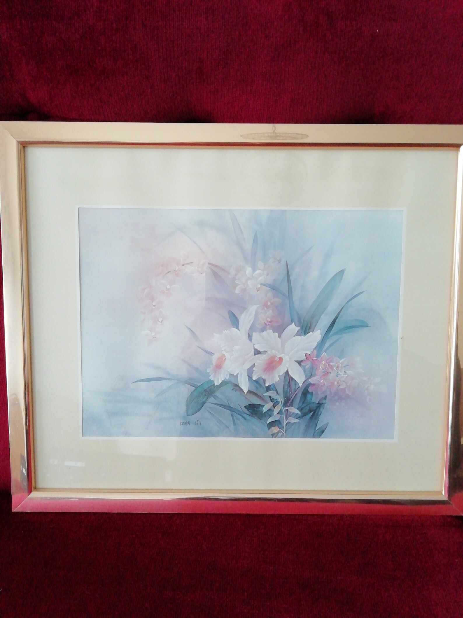 Lena Liu 3 Paintings Subject Flowers - Etsy