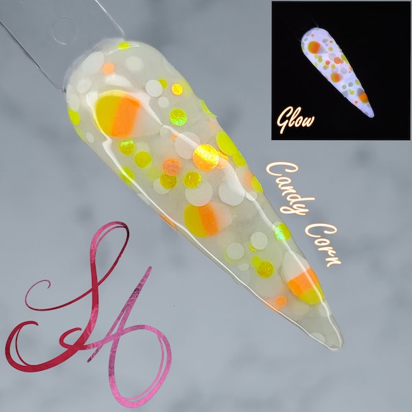 Glitter Candy Corn - Etsy