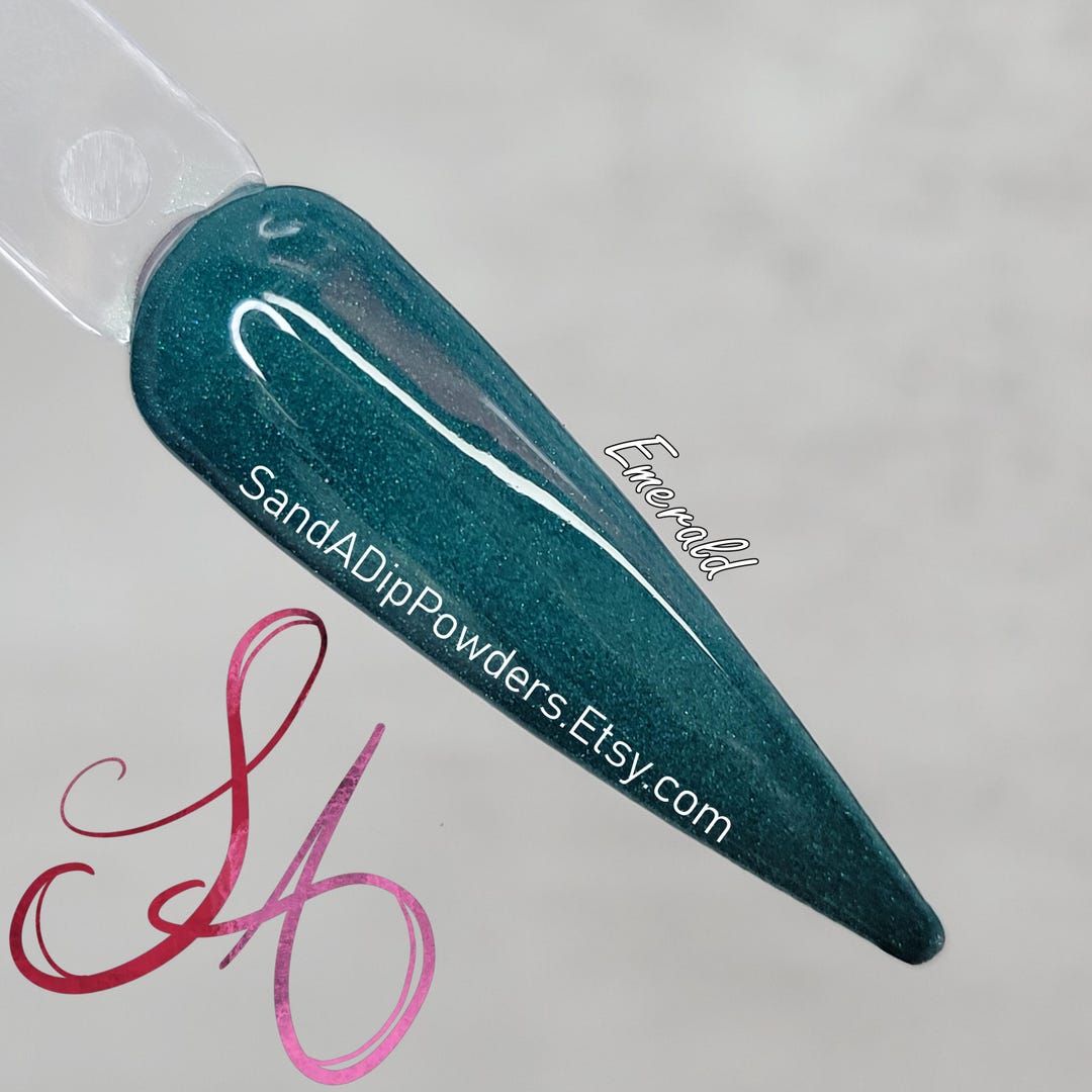 Emerald Dip Powder - Etsy