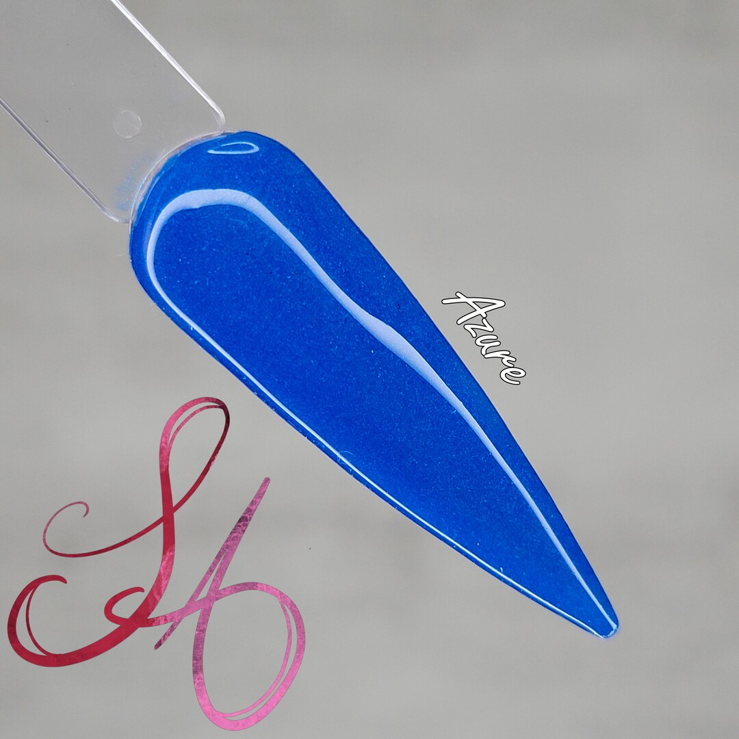 Azure Dip Powder - Etsy