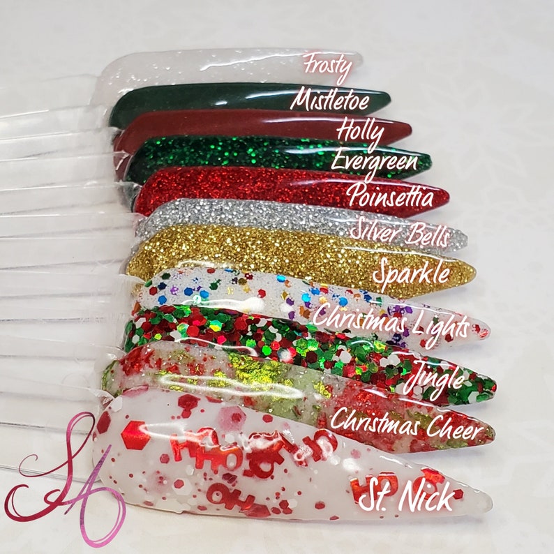 Christmas Cheer Dip Powder Collection - Etsy