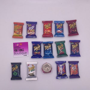 Mini Tak Es Hot Chips Pretend each Sold Separately - Etsy