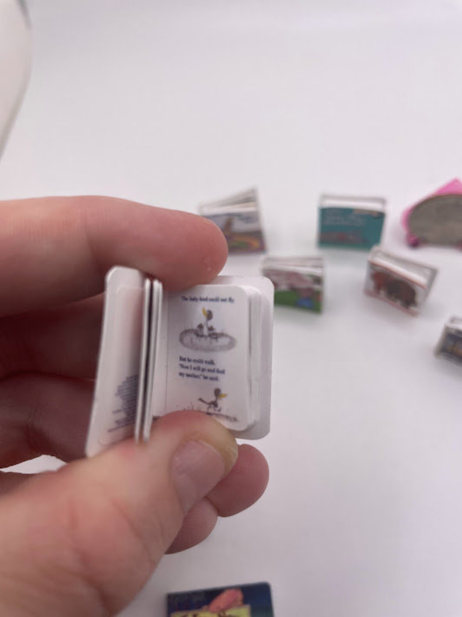 1:12 Mini Children's Books With Pages That Flip - Etsy