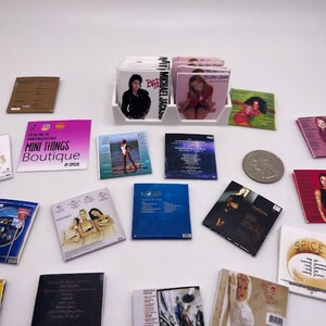 1:12 Scale PRE 2000's Pop Record Albums With Pretend | Etsy