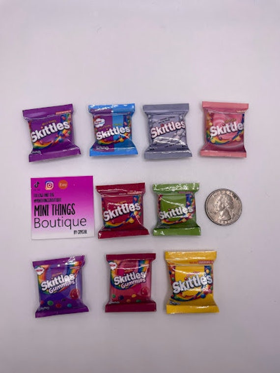 Mini Skittles Candy Pretend Bags - Etsy
