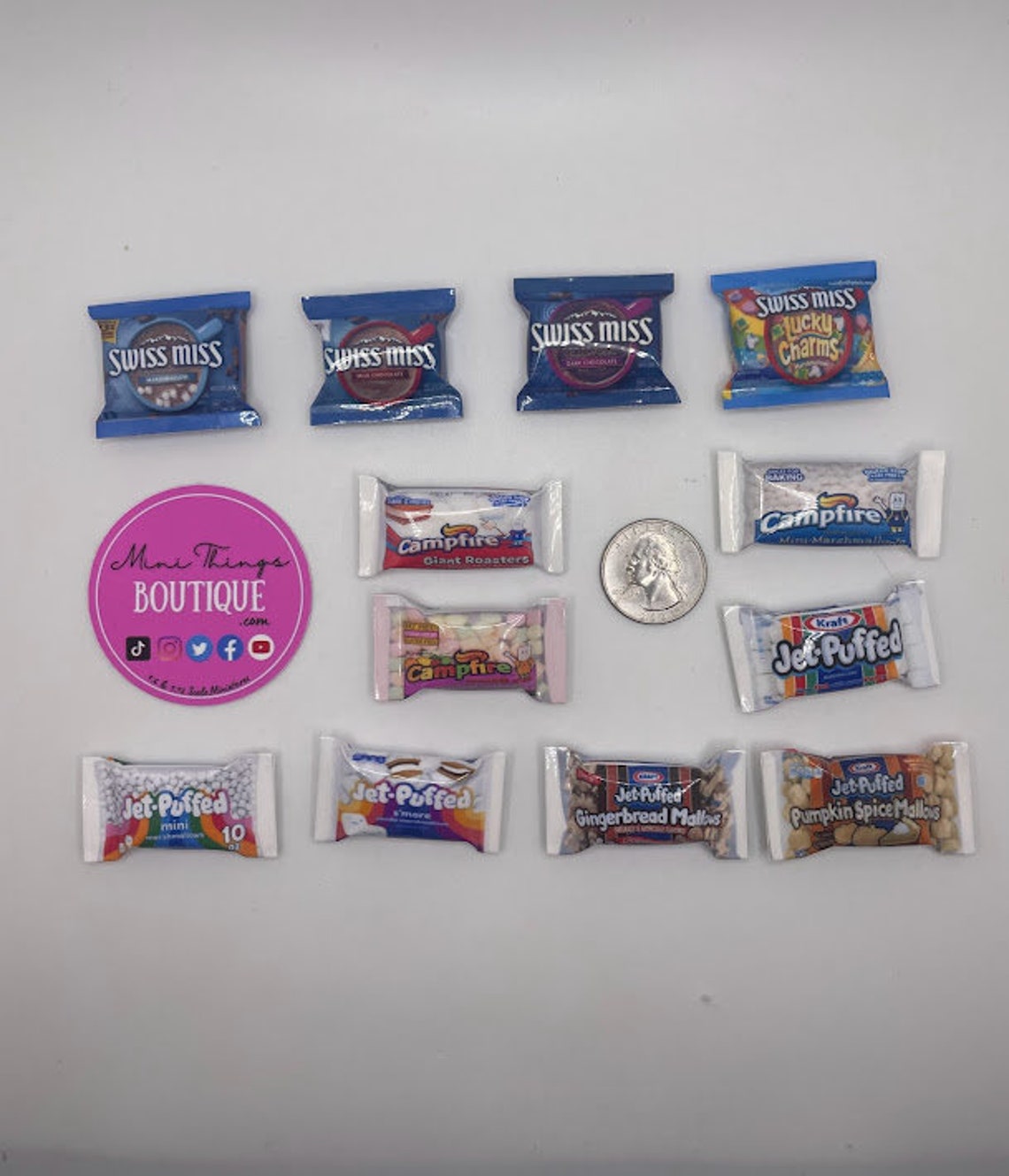 Mini Hot Chocolate/coffee & Marshmallow Pretend (each Sold Separately ...