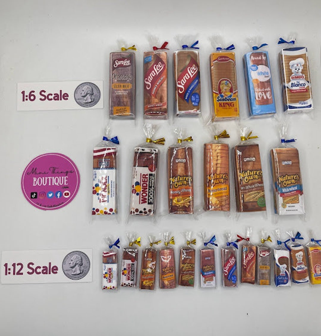 Mini Pretend Breads of All Varieties Listing 1 of 2 (please Read ...