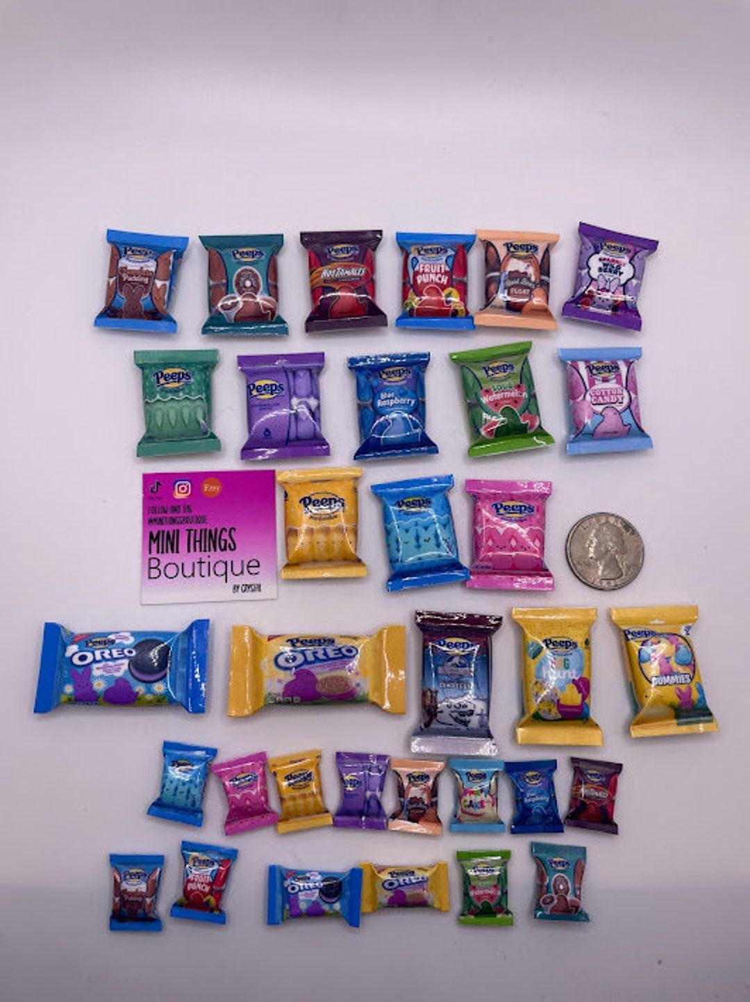 Mini PEEP Bags ALL Varieties Pretend (each Sold Separately) - Etsy