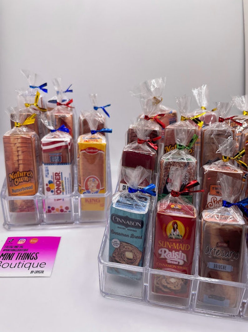 Mini Pretend Breads of All Varieties please Read Description - Etsy