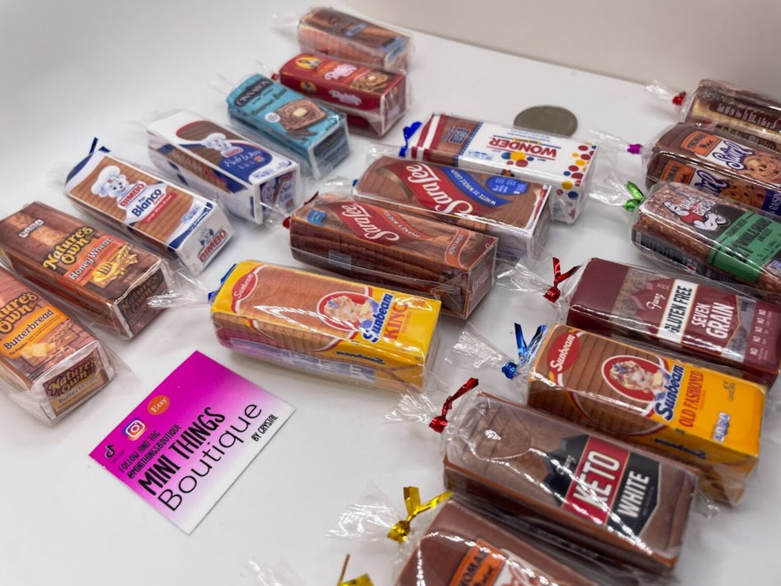 Mini Pretend Breads of All Varieties please Read Description - Etsy