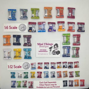 Mini Nut & Seed Bags Pretend (each Sold Separately) - Etsy