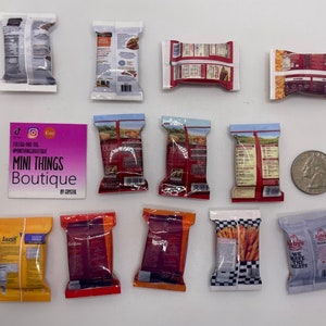 Mini Variety Frozen Potato Pretend Bags each Sold Separately - Etsy