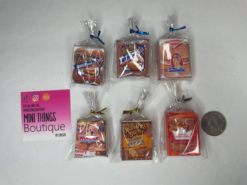 Mini Pretend Breads of All Varieties please Read Description - Etsy