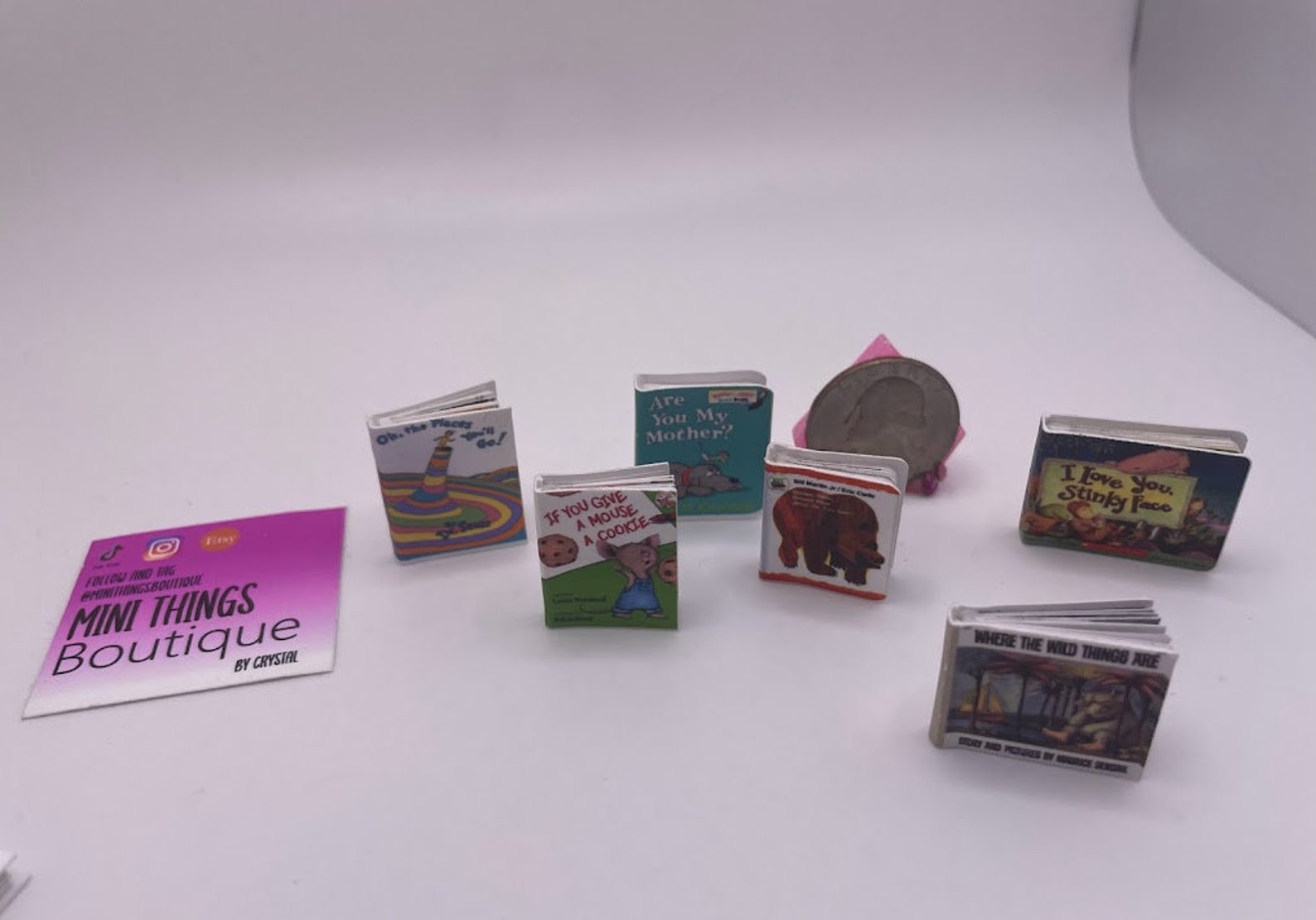 1:12 Mini Children's Books With Pages That Flip - Etsy