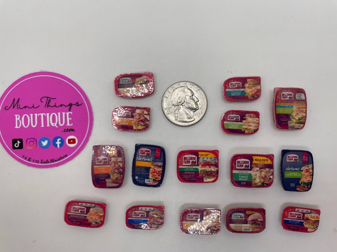 1:12 Mini Lunch Meat Containers Pretend each Sold Separately - Etsy