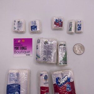 Mini Toilet Paper & Paper Towel Packs Made With Real Paper Towels ...