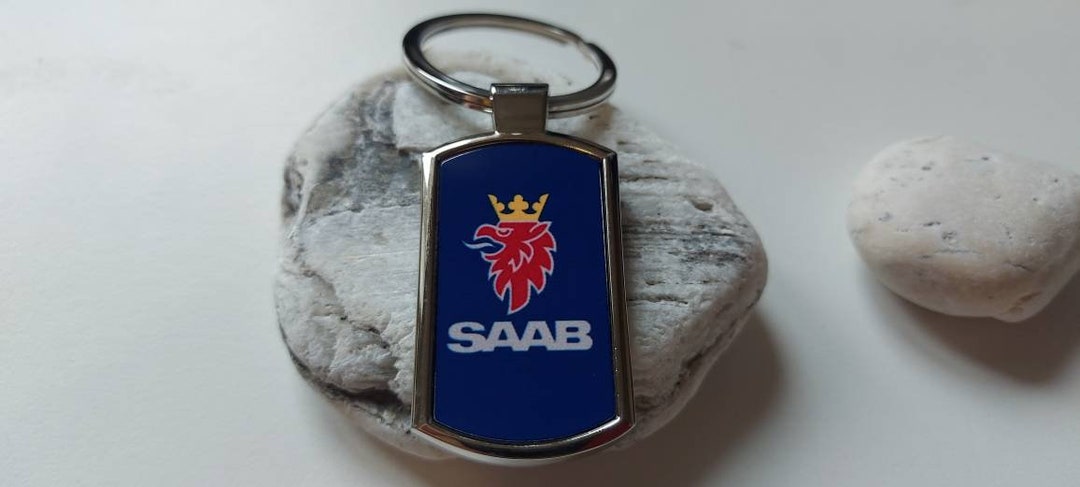 Silver Chrome Keyring Key Fob Keychain Comes With Free Gift Box With ...
