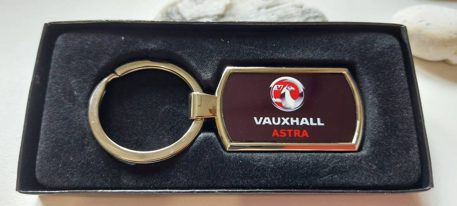 Vauxhall Astra Silver Chrome Keyring Key Fob Keychain Comes - Etsy