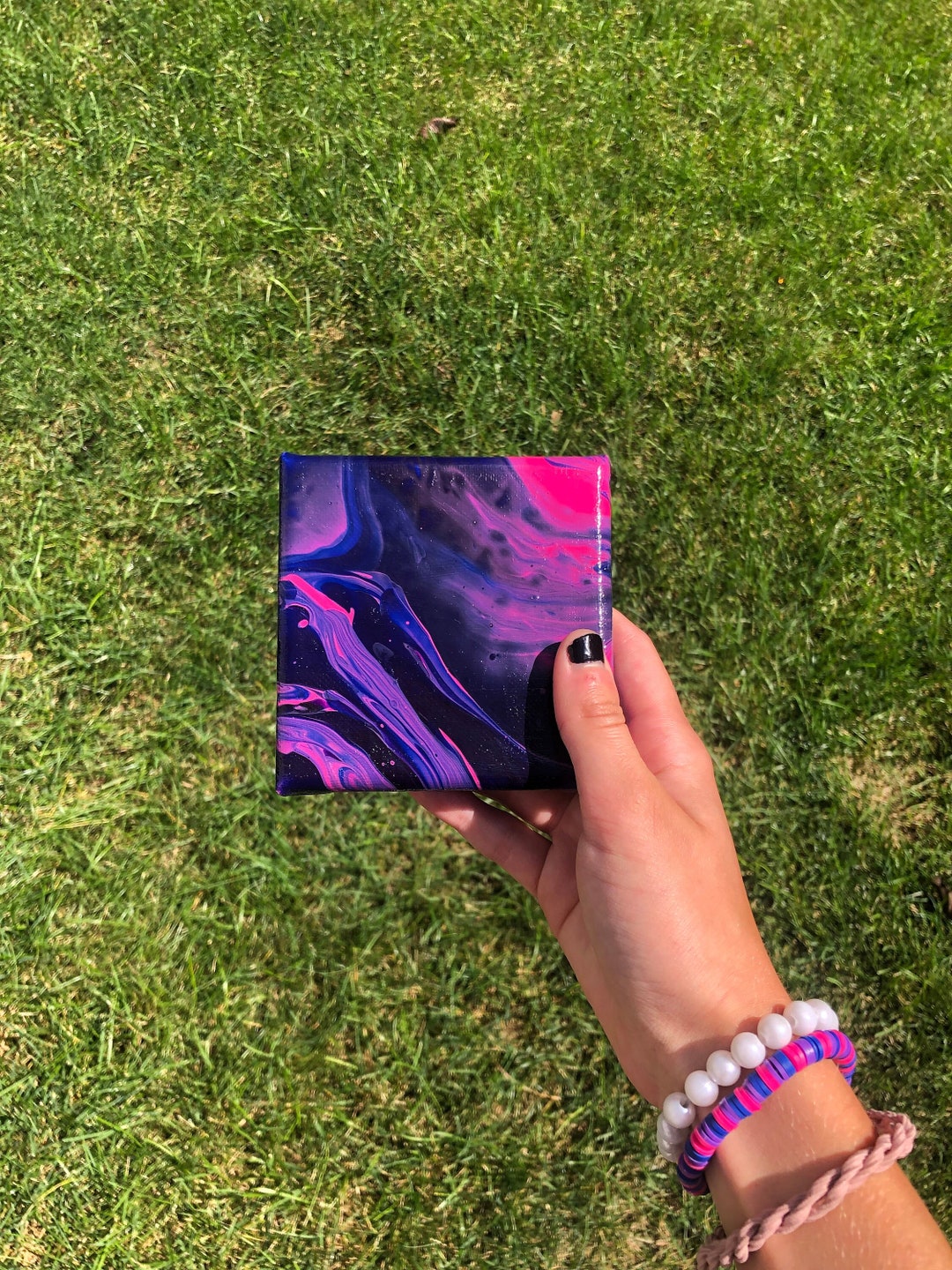 Bi Pride Pour Painting - Etsy