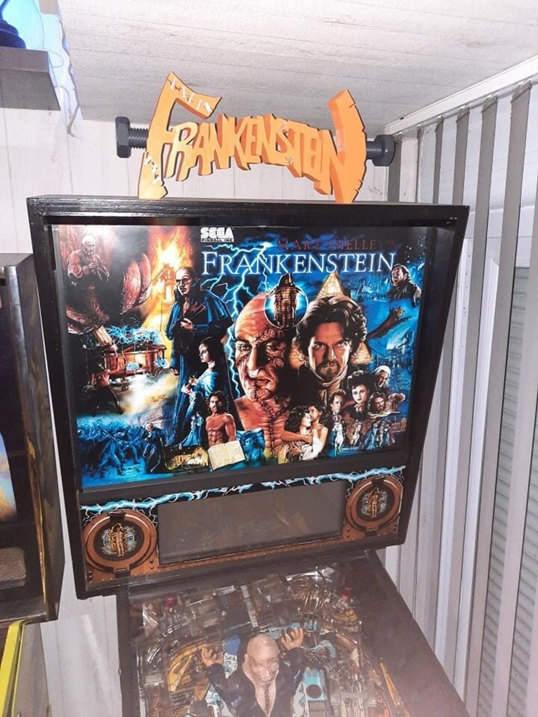 Topper for Frankenstein Pinball Machine - Etsy