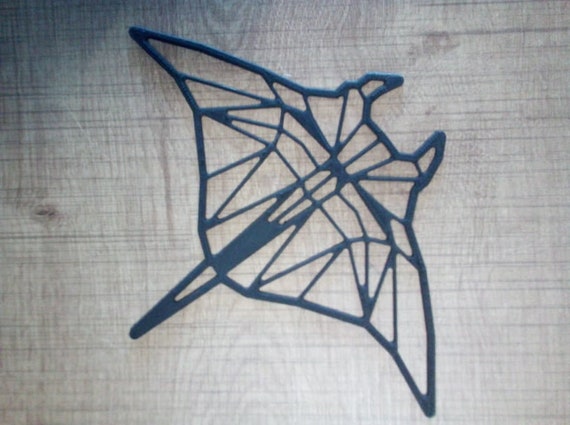 Wall Decoration / Origami / Manta Ray Model | Etsy Australia