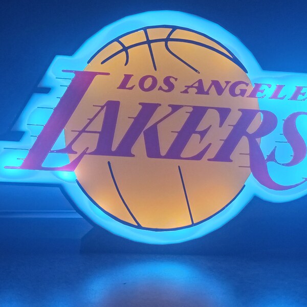 Lakers Lamp - Etsy