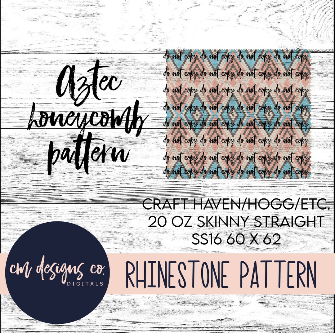 Aztec Rhinestone Pattern_rhinestone Pattern_rhinestone Template_ss16_20 ...