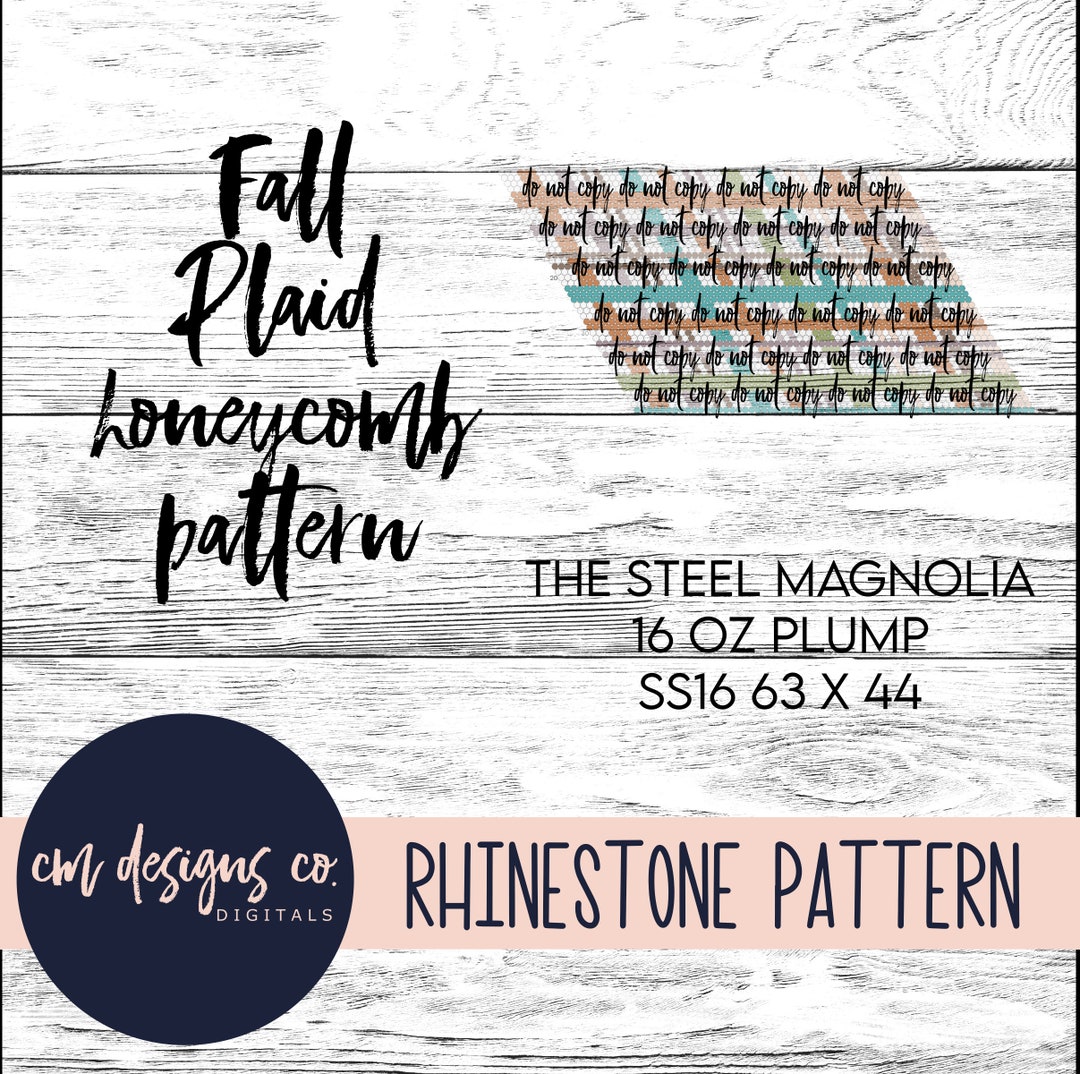 Fall Plaid Rhinestone Pattern_rhinestone Pattern_fall Plaid_plaid_ss16 ...