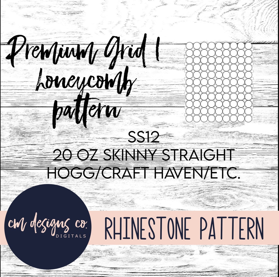 Premium Grid Blank Rhinestone Pattern_ss12_rhinestone Pattern ...