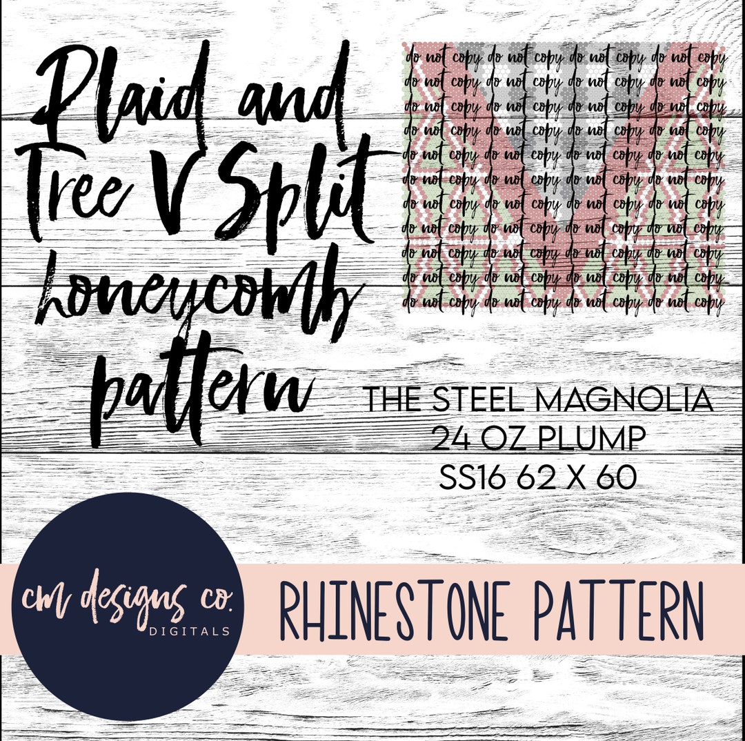 V Split Pattern_rhinestone Pattern_v Split Rhinestone Pattern_christmas ...