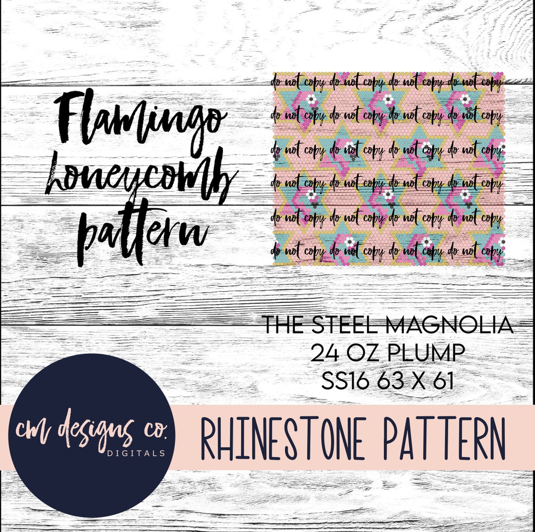 Flamingo Rhinestone Pattern_rhinestone Pattern_rhinestone Template_ss16 ...