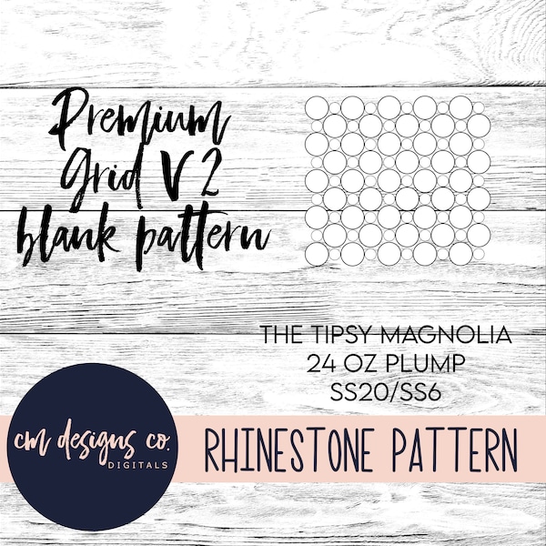 Rhinestones Templates - Etsy