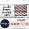 Premium Grid Version 2 Rhinestone Pattern_rhinestone Template ...