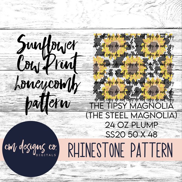 Desert Diamonds Rhinestone Pattern_aztec Pattern_tumbler Pattern ...