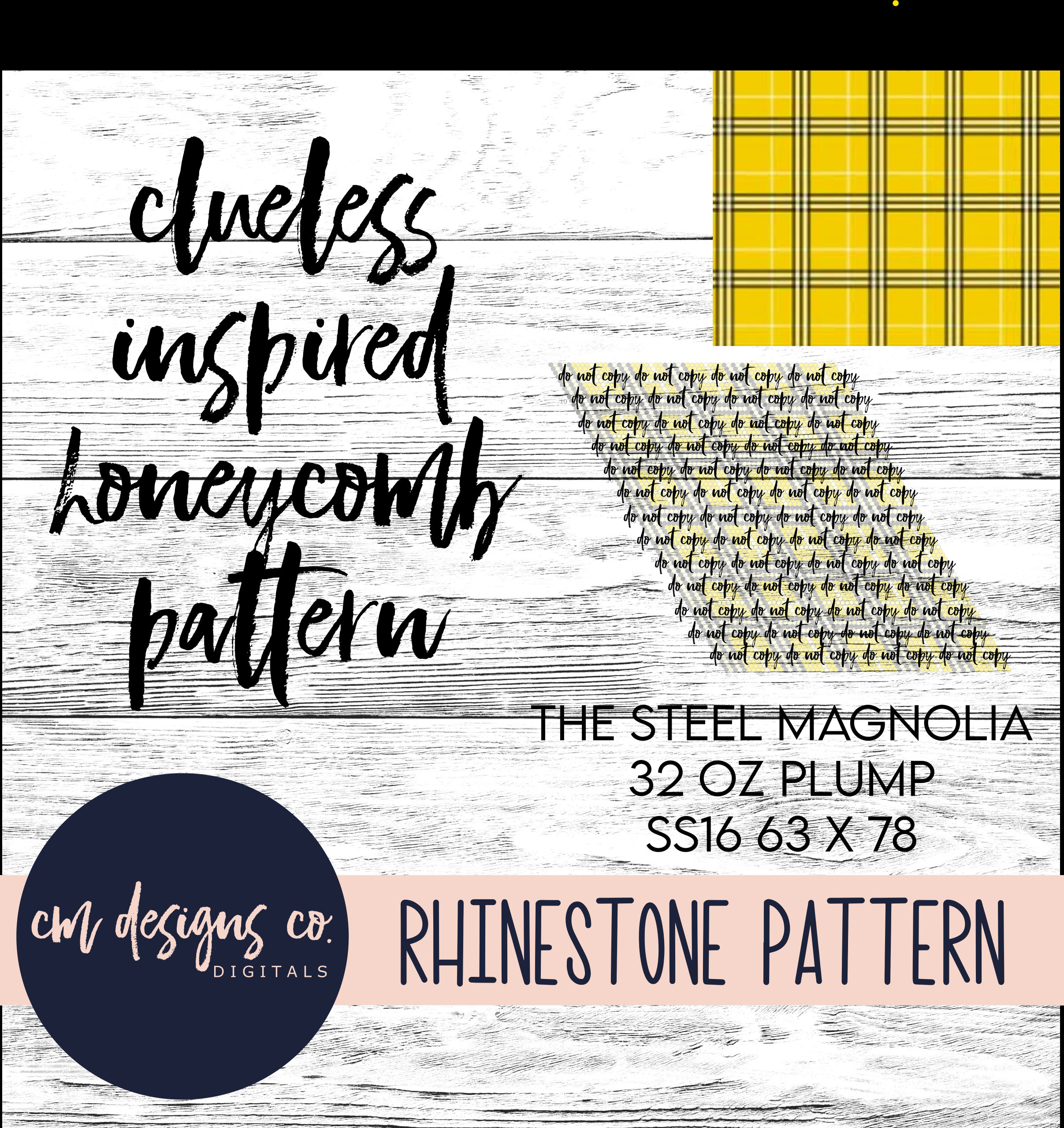 Clueless Inspired_plaid Pattern_rhinestone Pattern_plaid - Etsy