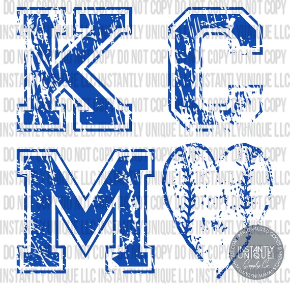 KCMO Kansas City Baseball Sublimation Bleach Shirt Graphic | Etsy