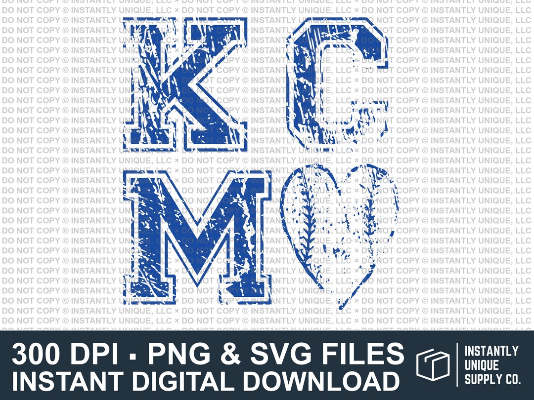 KCMO Kansas City Baseball Sublimation PNG, Baseball SVG, Bleach Shirt ...