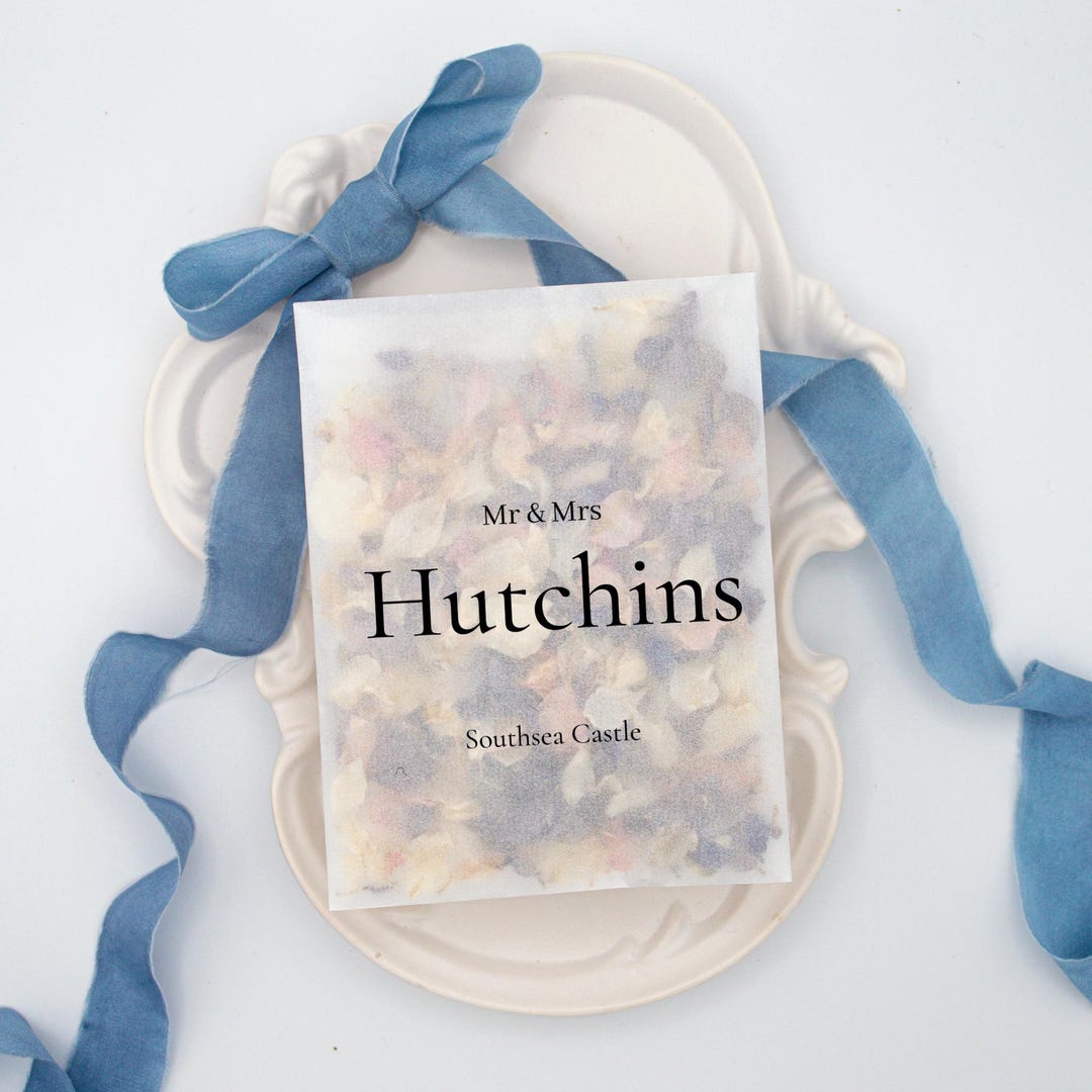 Confetti Packets | Biodegradable Glassine Bags | Wedding Favours ...