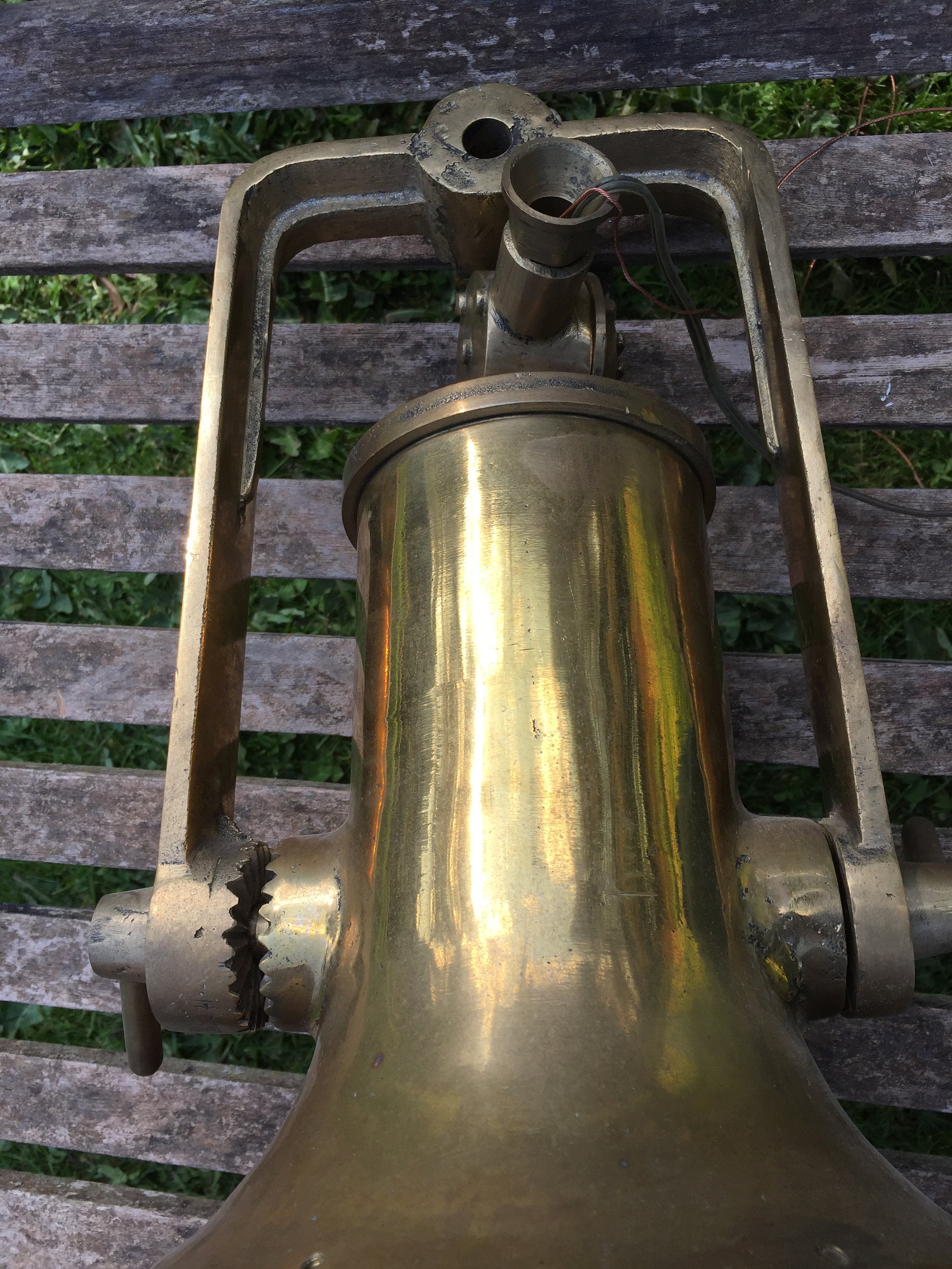 Copper & Brass Beehive Ship Pendant Light - Etsy