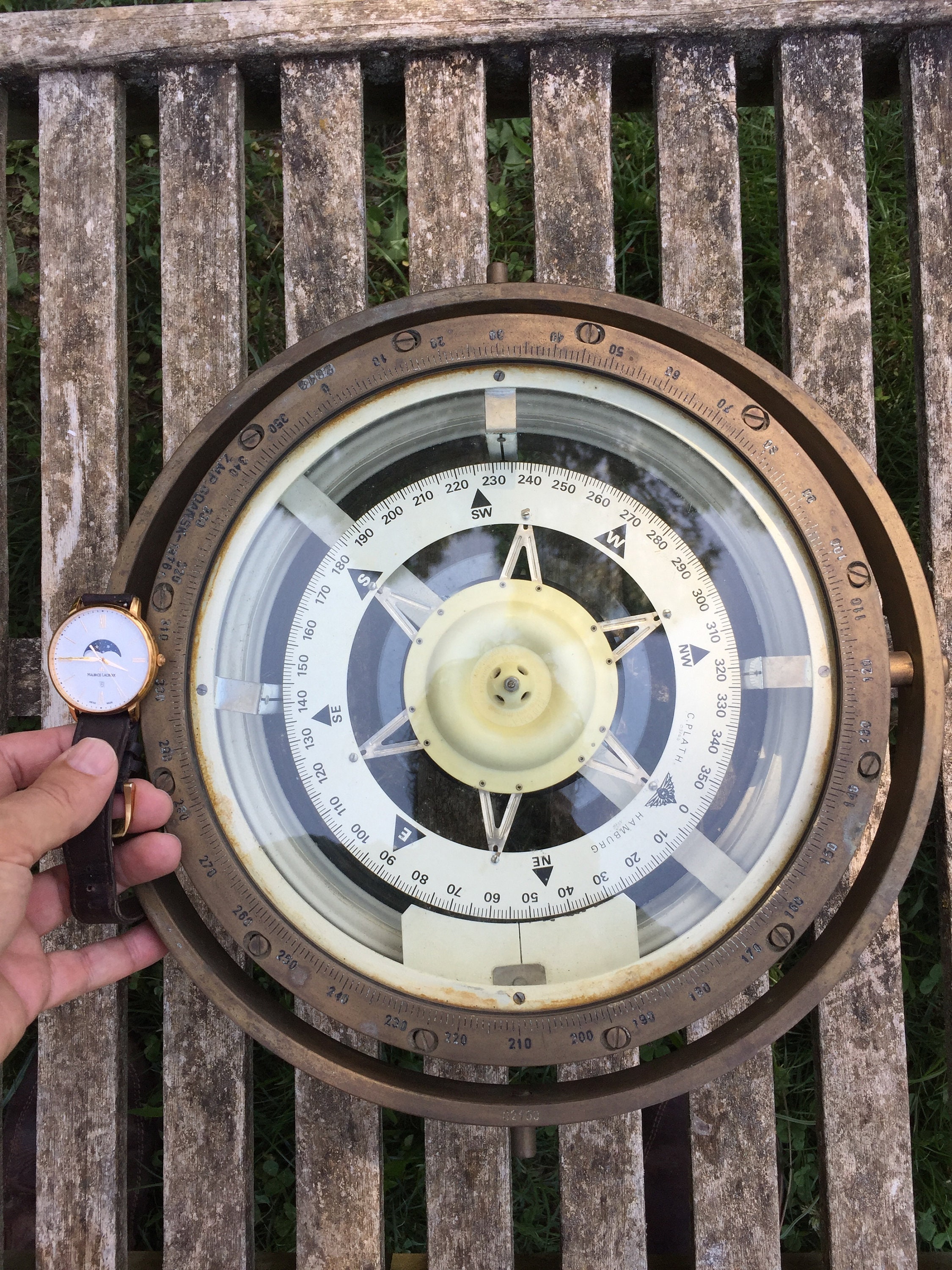 Old Ship Compass Etsy