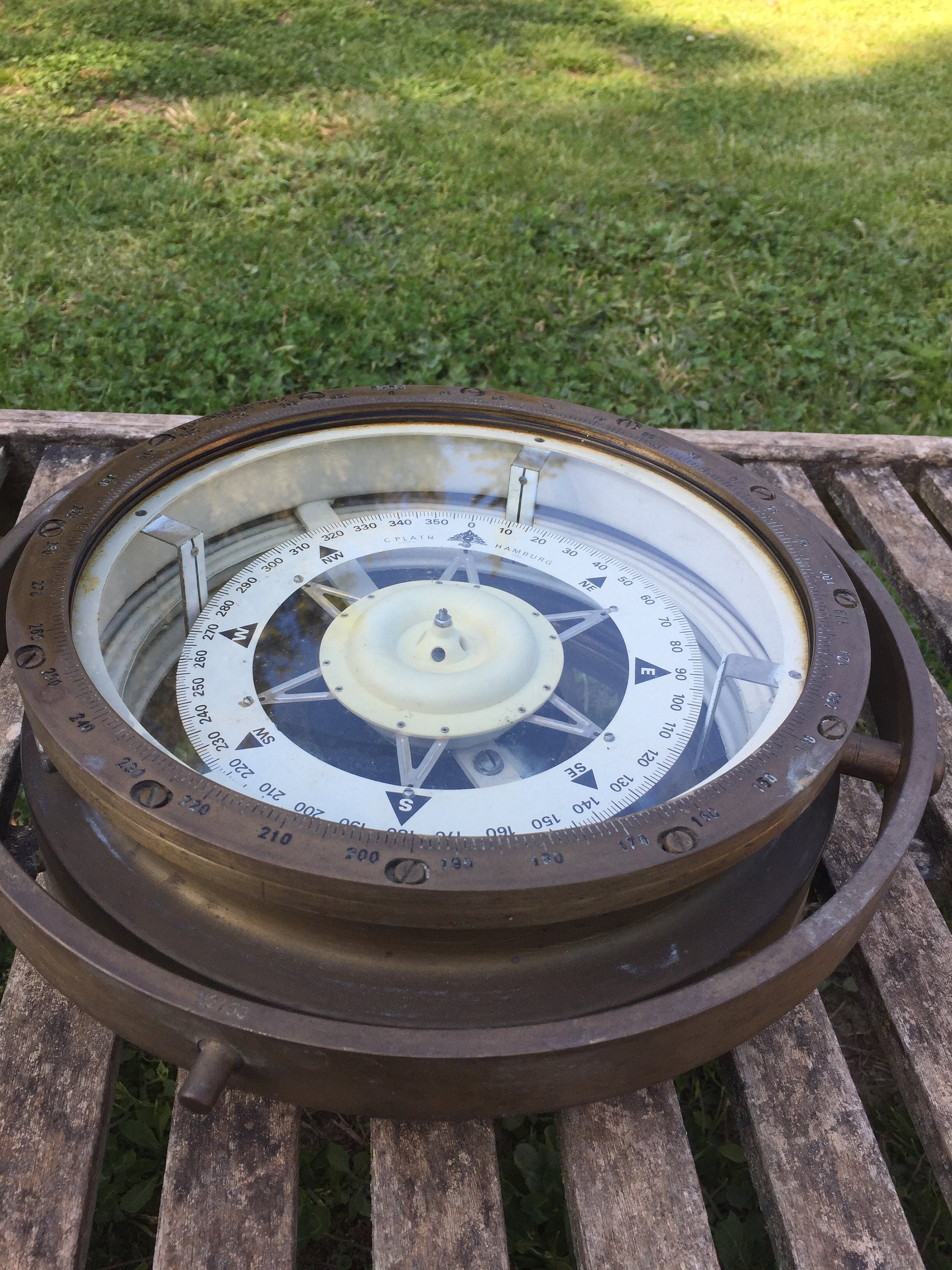 Old Ship Compass Etsy