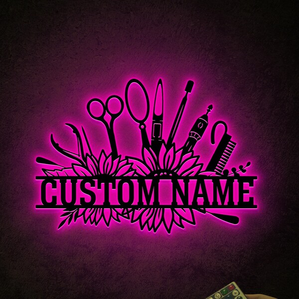 Nail Salon Decor - Etsy