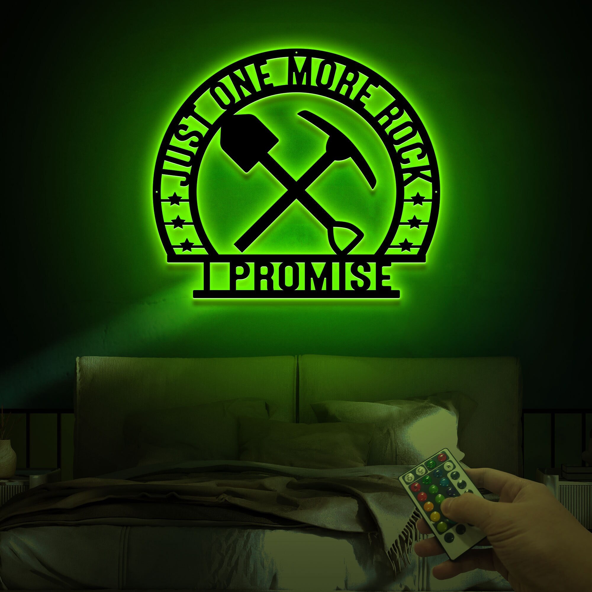 Geologist Metal Sign With LED Lights Geology Wall Art - Etsy