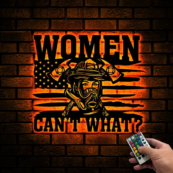 Female Firefighter - Etsy