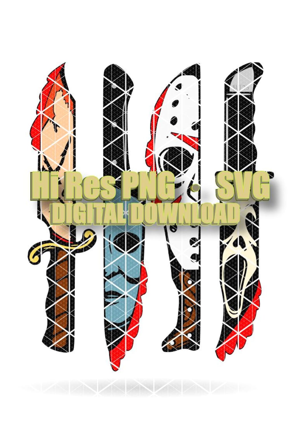 Horror Movie Knife SVG, Horror Knife SVG, Horror Movie Characters SVG ...