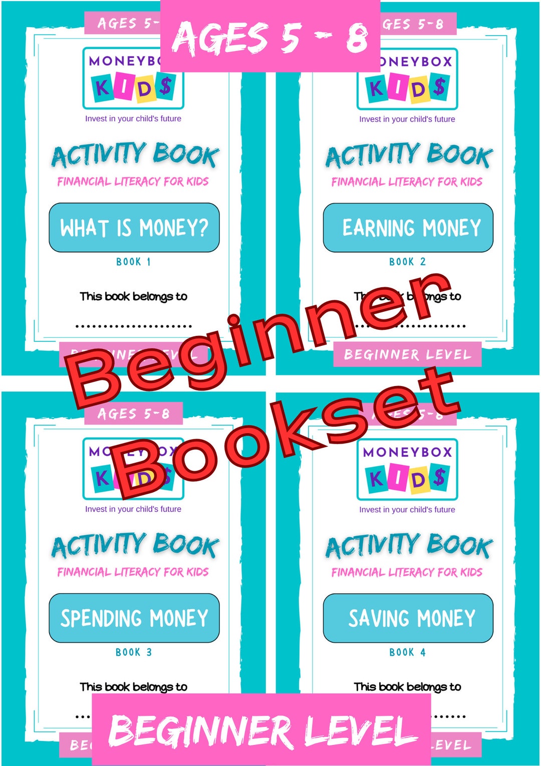 Financial Literacy Activity Bookset: Australian Money, Ages 5-8 ...