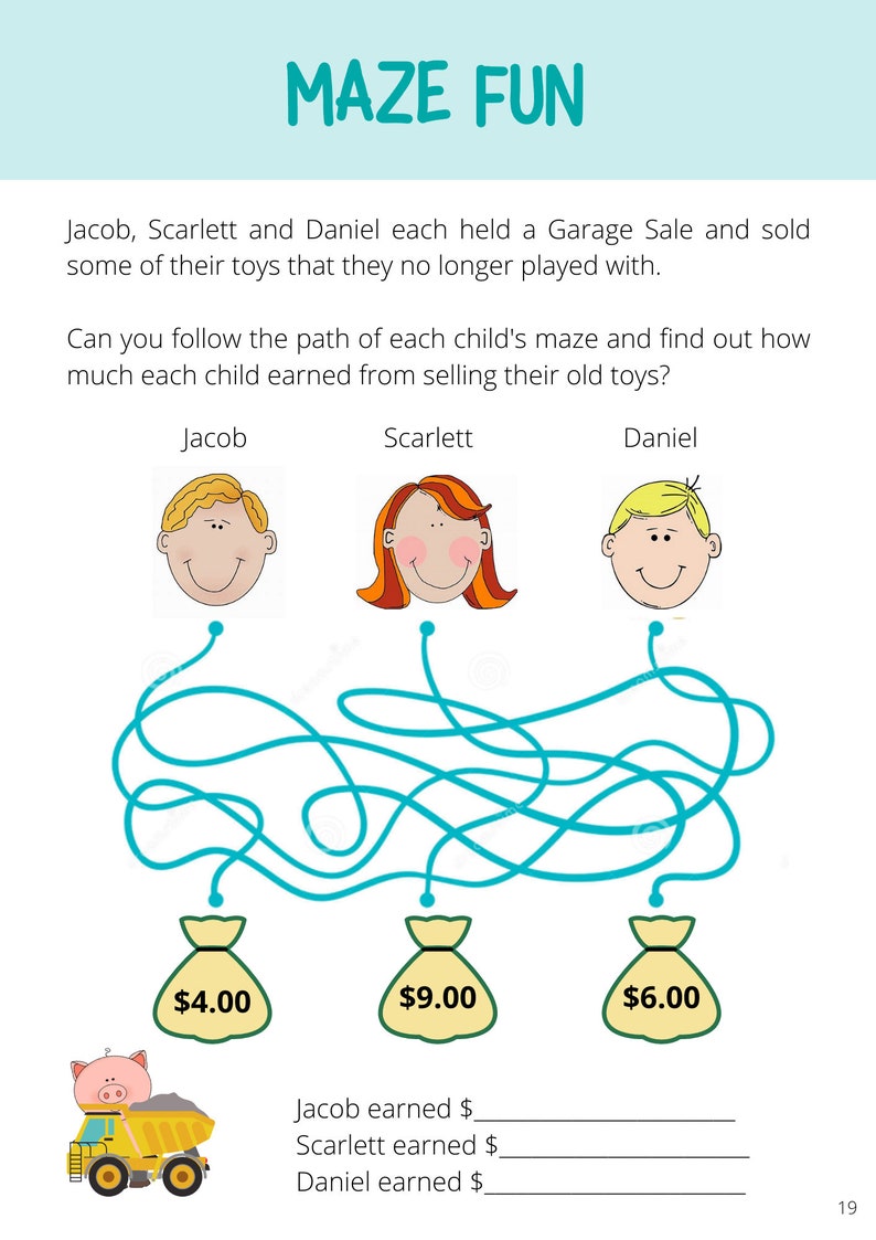 Financial Literacy Activity Bookset: Australian Money, Ages 5-8 ...