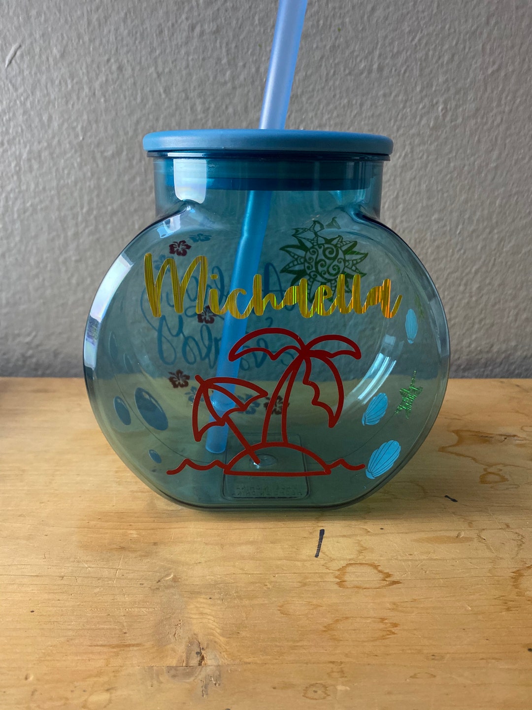 Fish Bowl Personalized Cups - Etsy