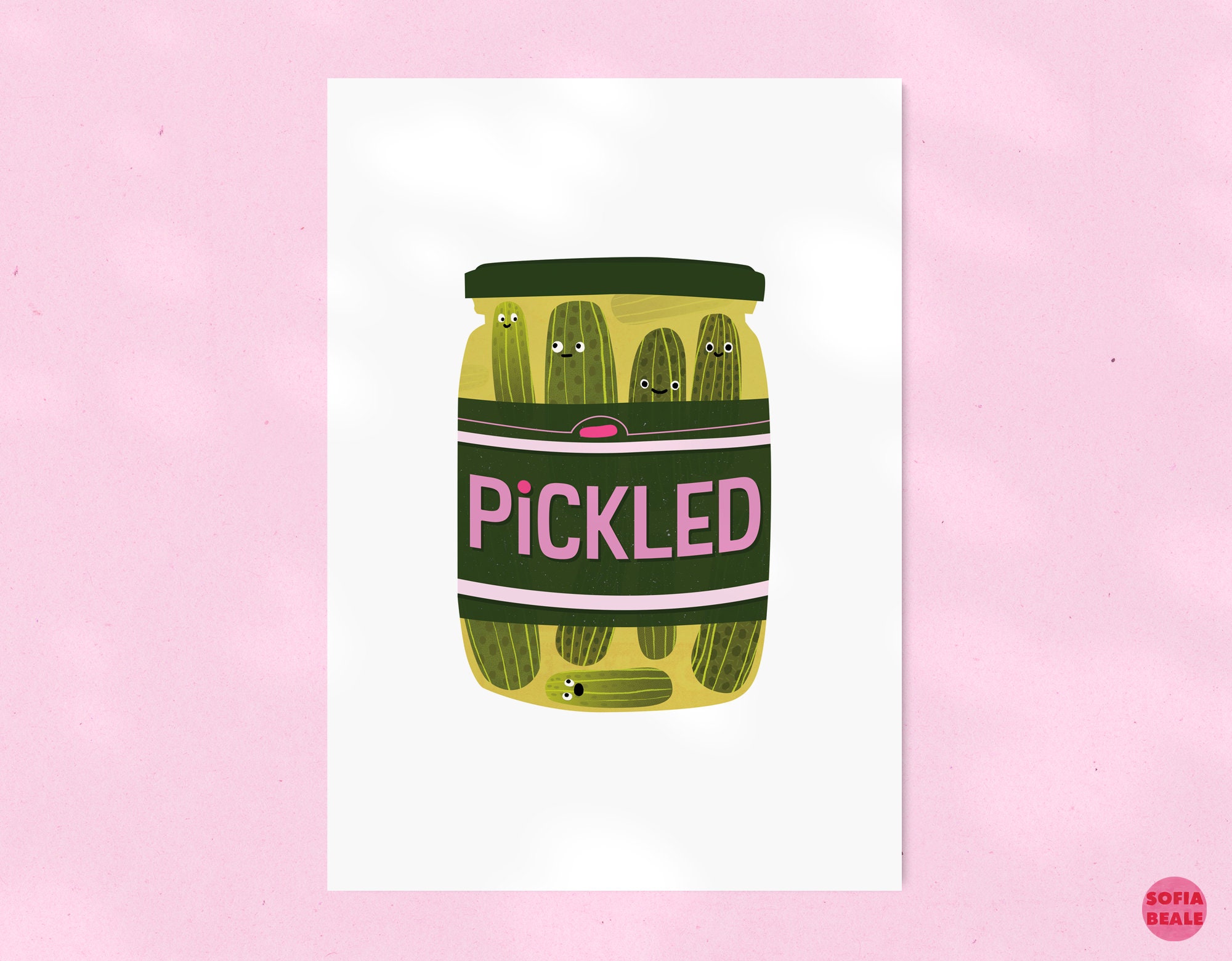 Pickled Print - Etsy